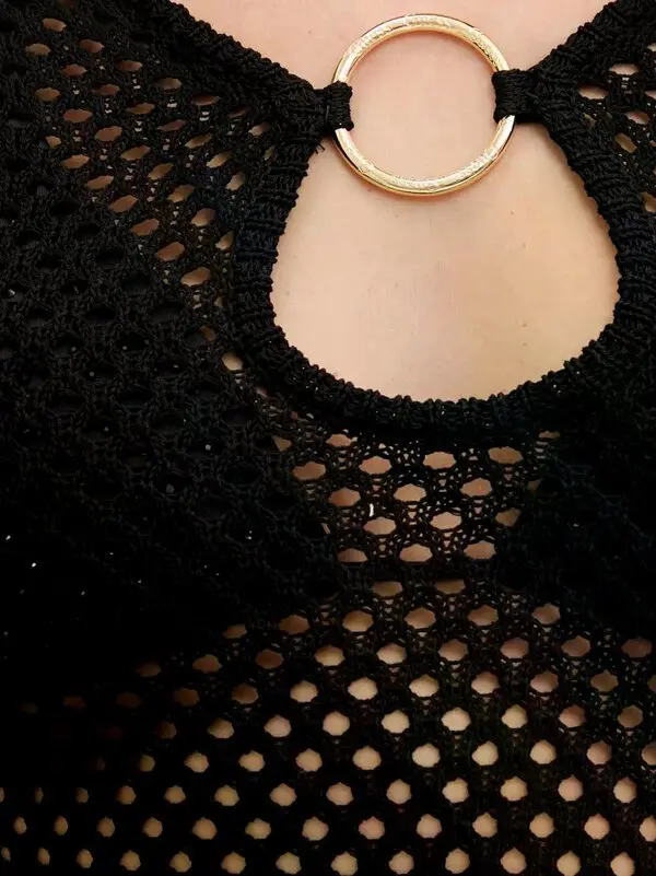 Guess Crocheted Bodycon Dress