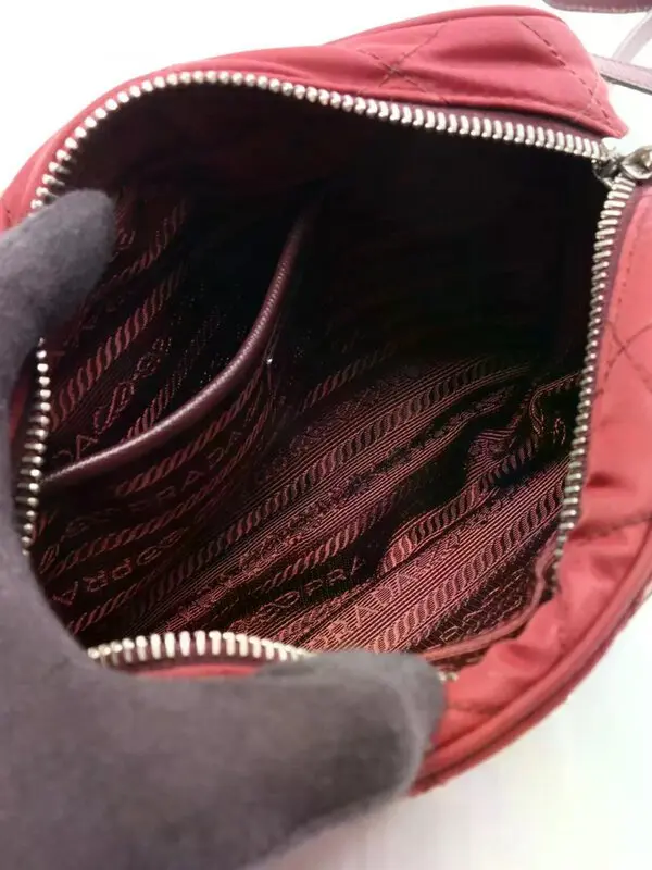 Prada 2019-2026 Impuntu Tessuto Crossbody Bag
