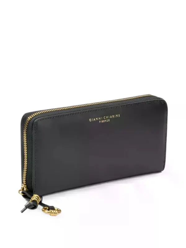 GIANNI CHIARINI Logo-print Leather Wallet