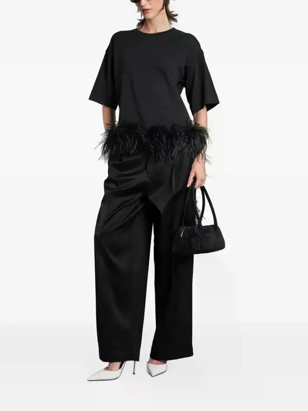 DARKPARK Smith Feather-trim T-shirt