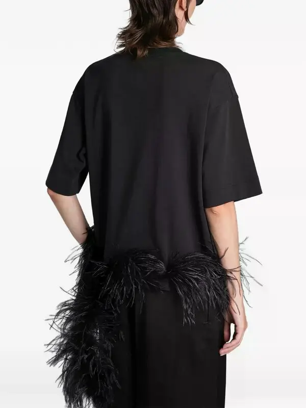 DARKPARK Smith Feather-trim T-shirt