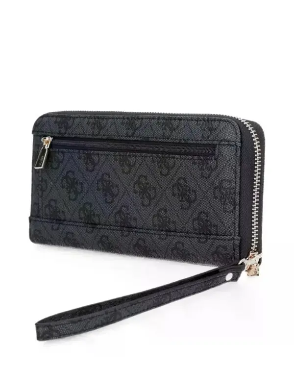 Guess Monogram-print Logo-plaque Wallet