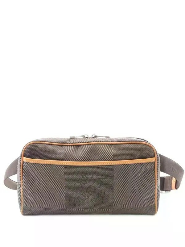 LOUIS VUITTON 2012 Acrobat Damier Géant Terre Belt Bag - Brown