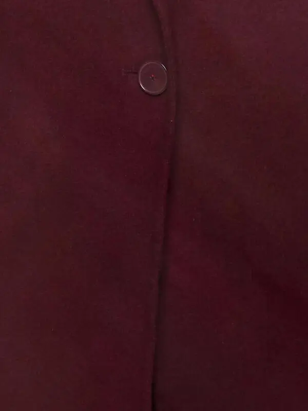 Sandro Felt Single-breasted Coat