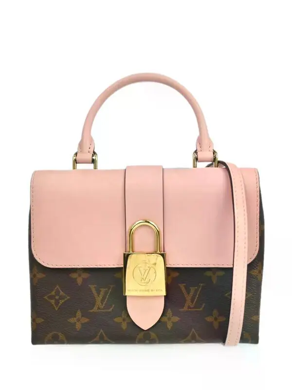 LOUIS VUITTON 2010-2020s Monogram Locky Bb Tote Bag - Brown