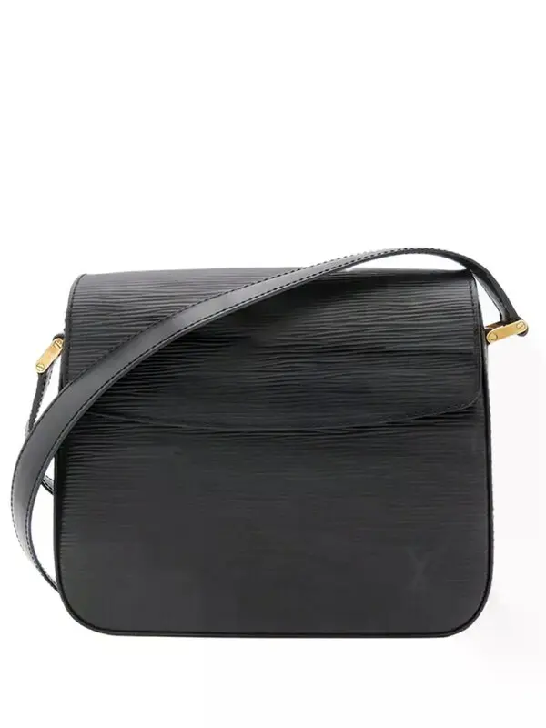 LOUIS VUITTON 1999 Epi Buci Shoulder Bag - Black