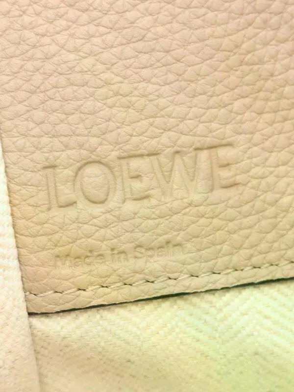 Loewe 2010-2026 Small Grained Calfskin Drawstring Hammock Bag Satchel