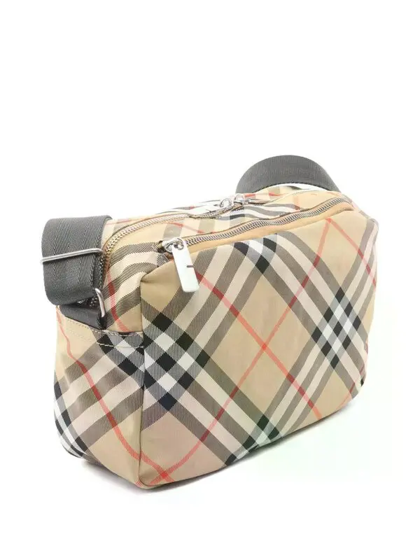 Burberry 2023-2026 Supernova Check Canvas Crossbody Bag