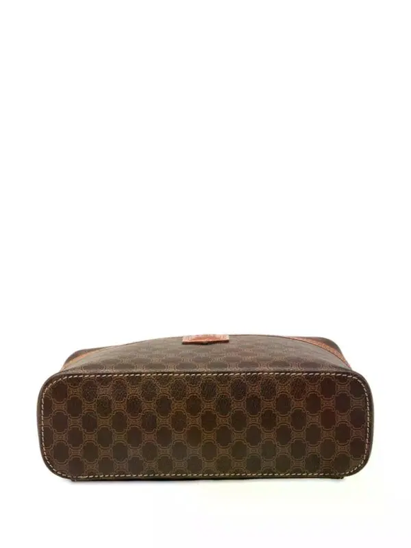 Celine 1996 Macadam Coated Canvas Vanity Bag