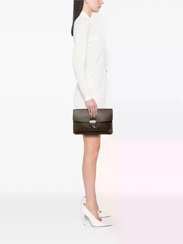 LOUIS VUITTON 2008 Taiga Belaia Clutch Bag