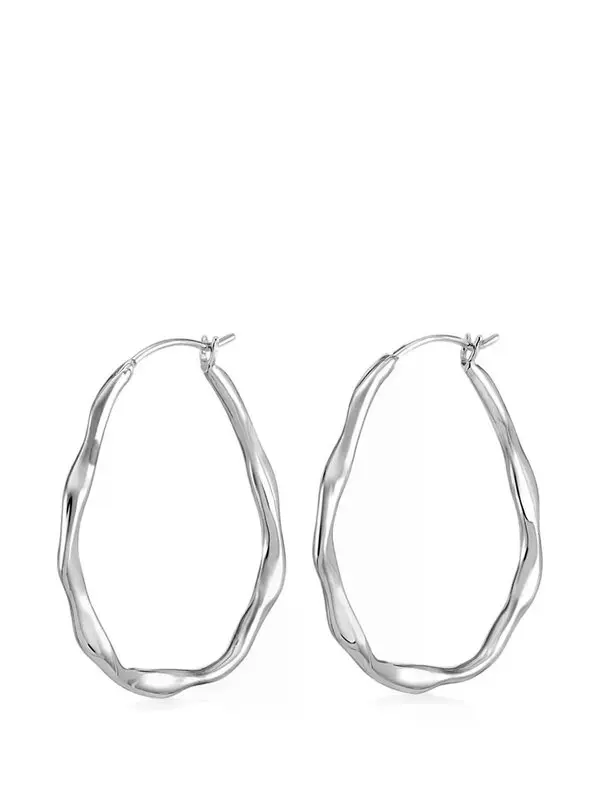 DOWER & HALL Waterfall Hoop Earrings