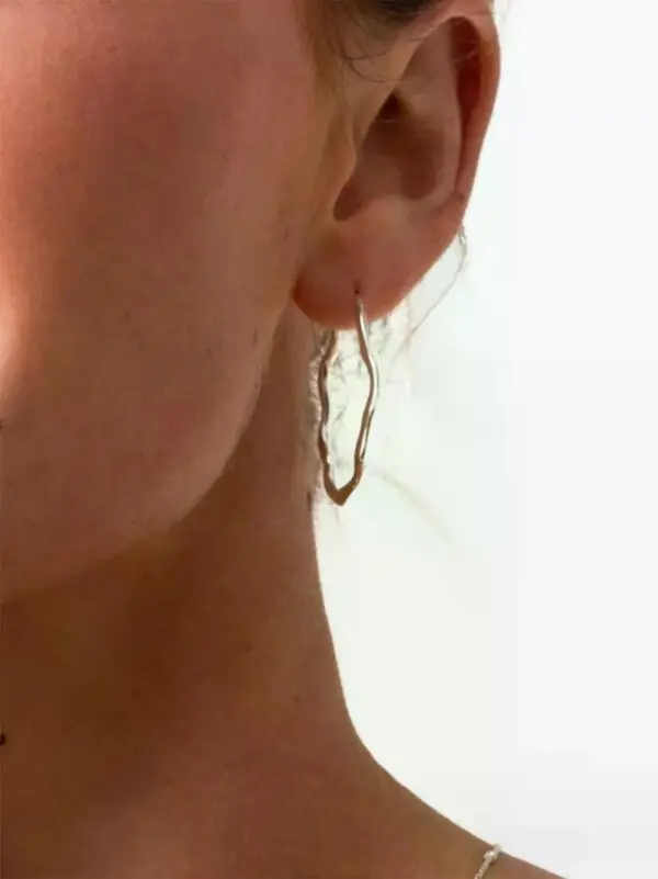 DOWER & HALL Waterfall Hoop Earrings