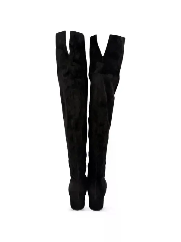 GIANVITO ROSSI Almond-toe Knee-high Boots