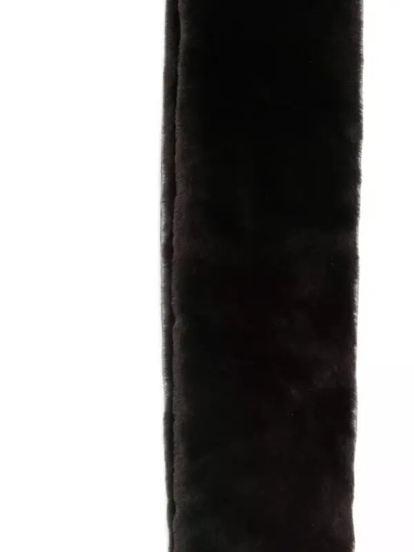 Agnona Shearling Scarf