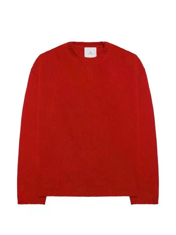 THE ELDER STATESMAN Airspun Dume Sweater - Red