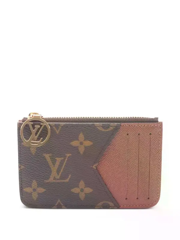 LOUIS VUITTON Romy Monogram Card Holder - Brown