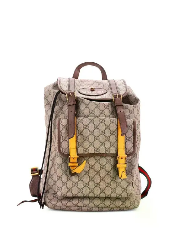 Gucci Soft Gg Coated Canvas Backpack