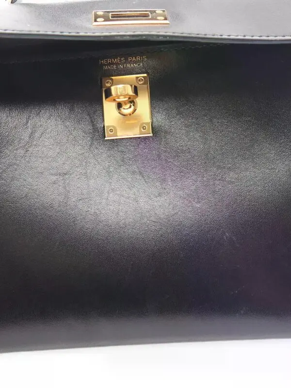 Hermès Mini Kelly Two-way Handbag - Black