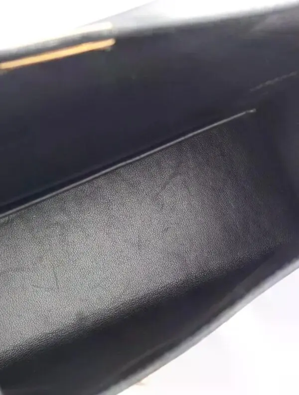 Hermès Mini Kelly Two-way Handbag - Black