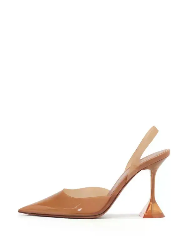 Amina Muaddi Holli Slingback Pumps
