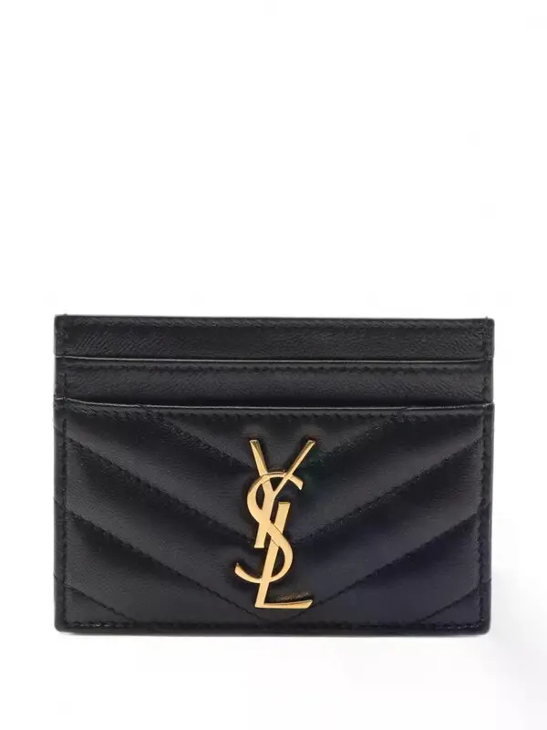 Saint Laurent Cassandre Matelassé Quilted Card Holder