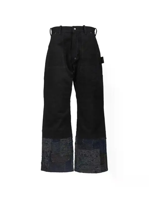DEAR BORO Patchwork Trousers