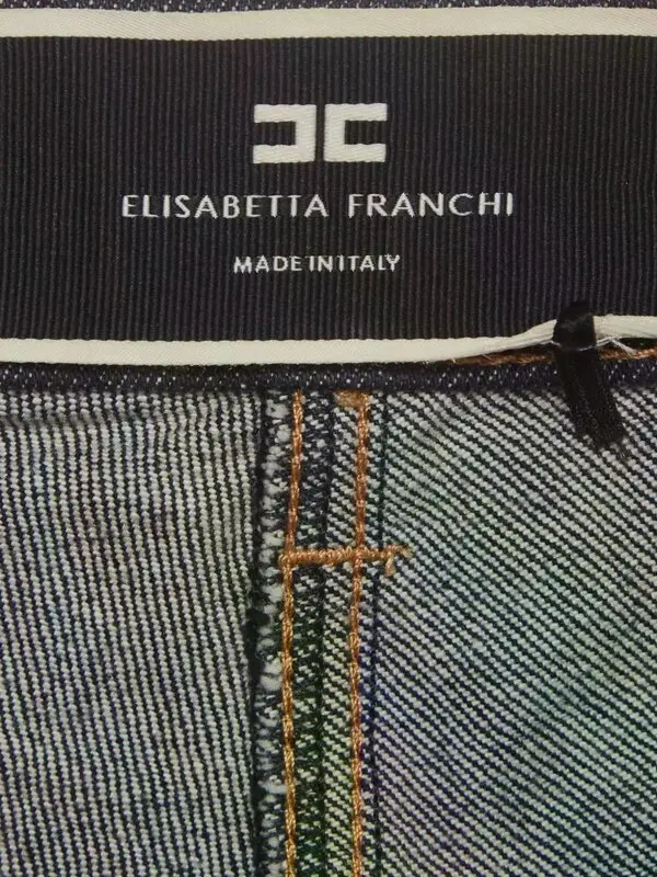 Elisabetta Franchi Belt-loops Jeans