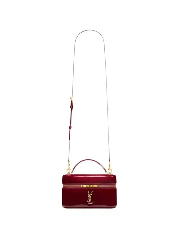 Saint Laurent Gaby Vanity Bag In Patent Leather
