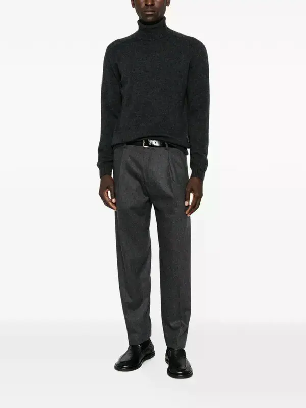 Incotex Pleated Straight-leg Trousers