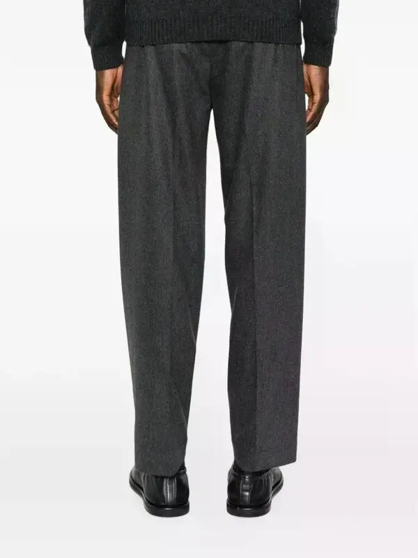 Incotex Pleated Straight-leg Trousers