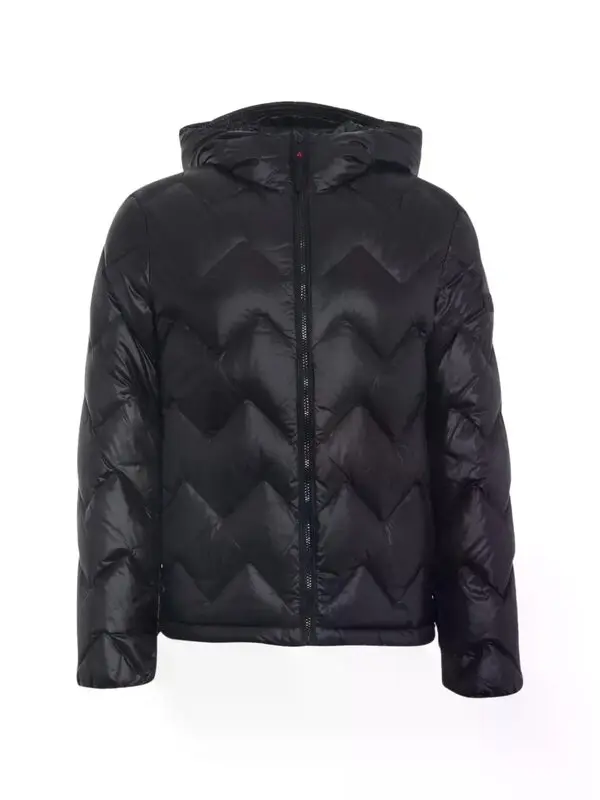 Peuterey Chevron-quilted Hooded Jacket