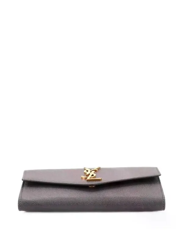 Saint Laurent Uptown Chain Wallet Leather Crossbody Bag