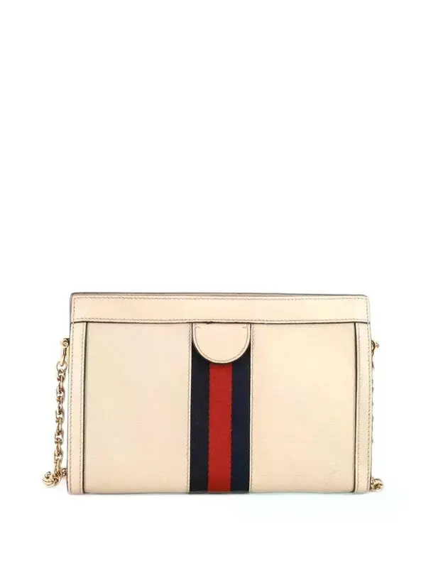 Gucci Ophidia Chain Shoulder Bag Leather Small Crossbody Bag