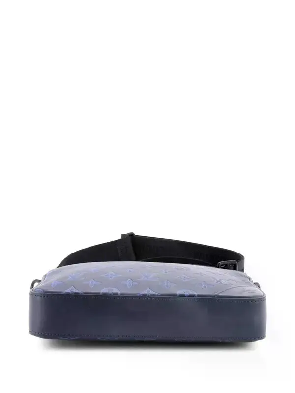 LOUIS VUITTON Monogram Shadow Leather Crossbody Bag - Blue