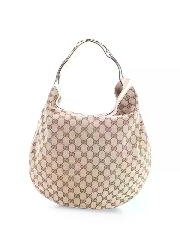 Gucci Wave Gg Canvas Hobo Bag