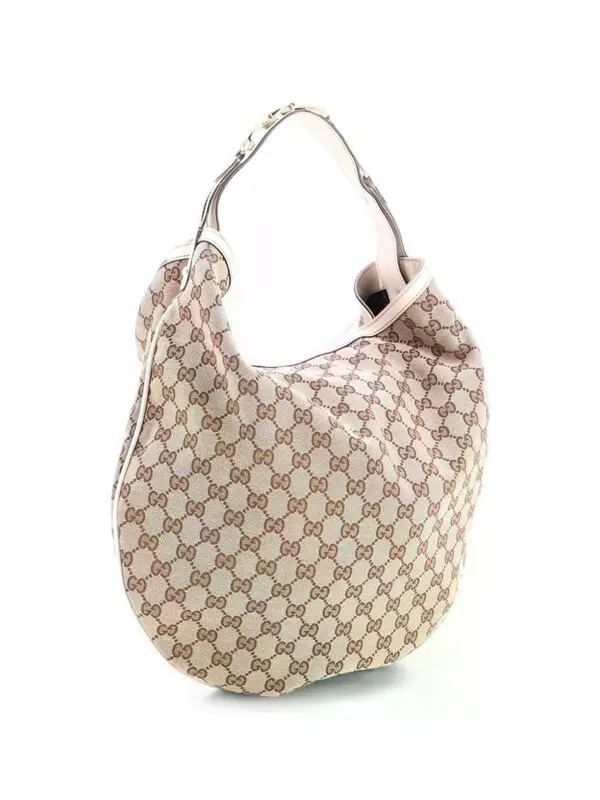 Gucci Wave Gg Canvas Hobo Bag