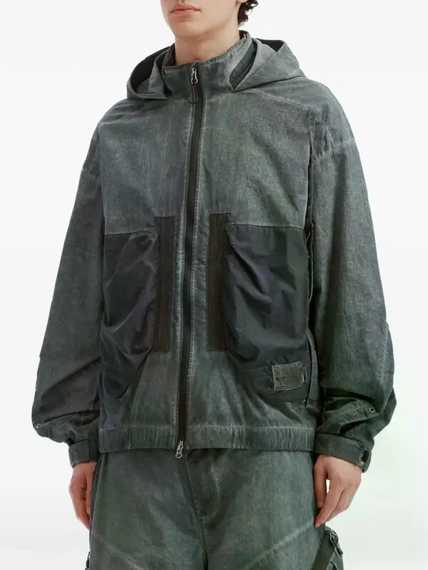 FIVE CM Panelled Hooded Jacket