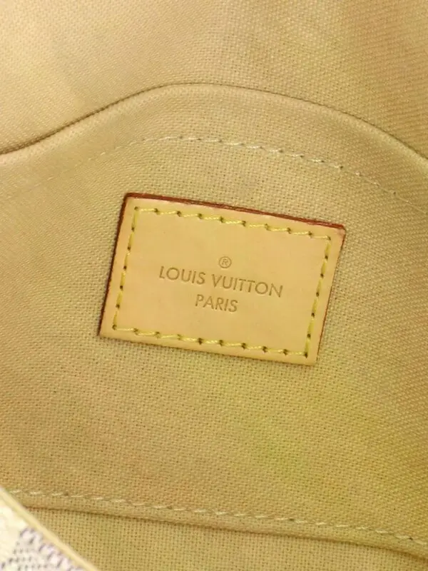 LOUIS VUITTON Damier Mm Favorite Handbag Cross Body Bag - White