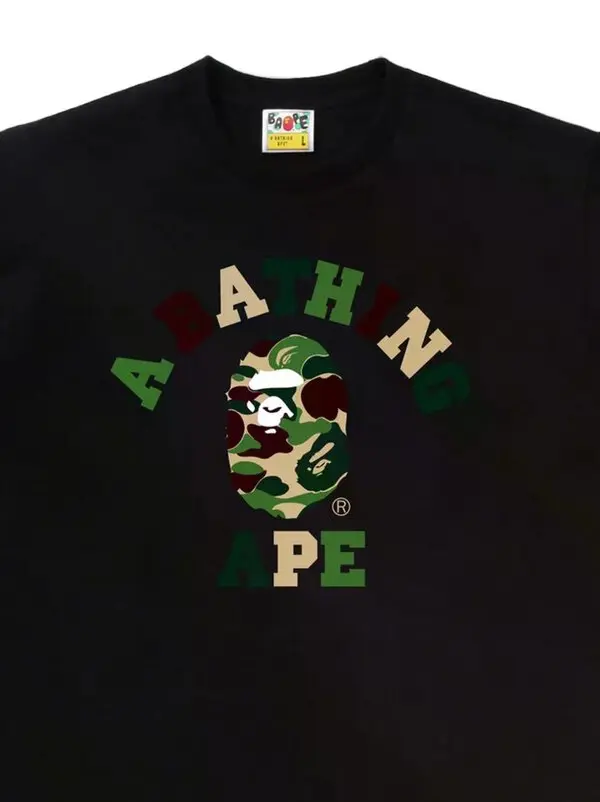 A BATHING APE Ape Head Logo-print T-shirt