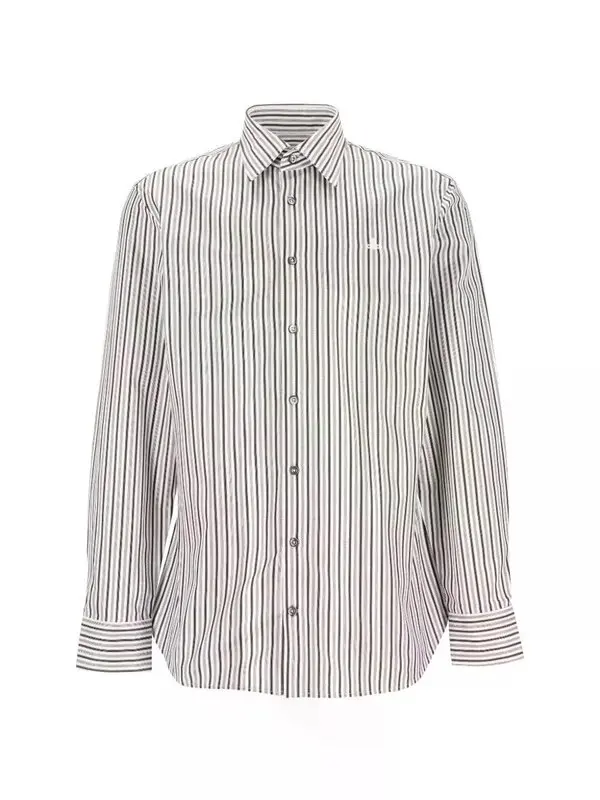 VIVIENNE WESTWOOD Stripe-print Shirt - White