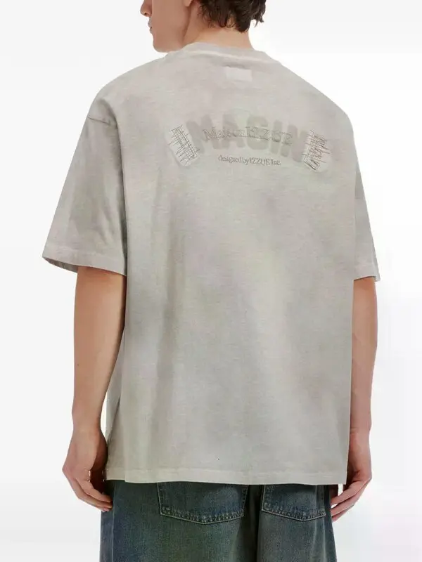 Izzue Logo-embroidered T-shirt