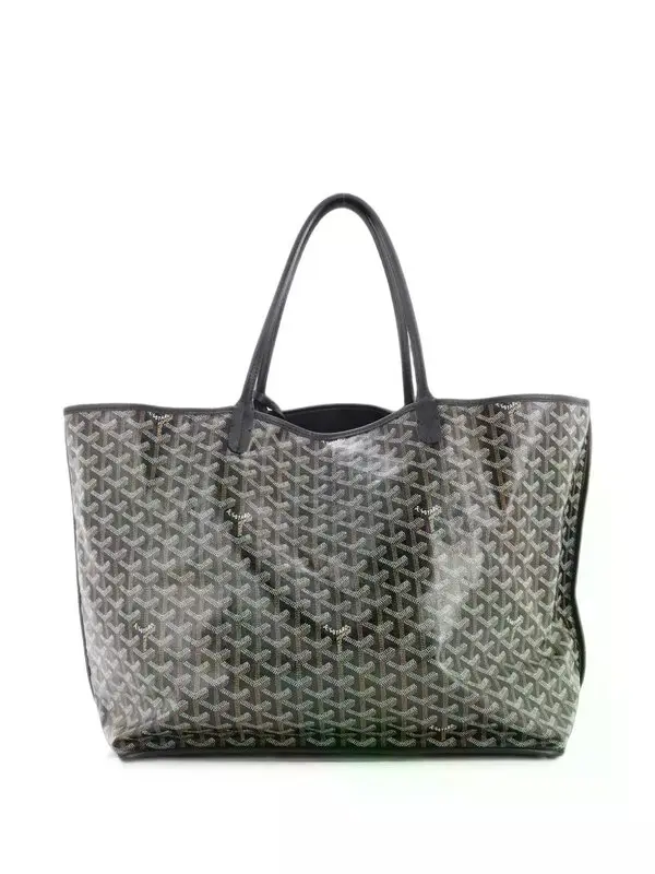Goyard Anjou Reversible Coated Canvas Gm Tote Bag - Black