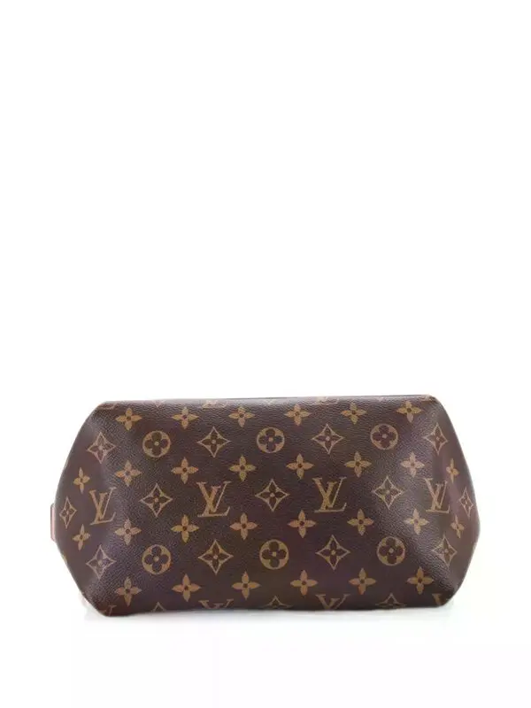 LOUIS VUITTON Braided Handle Beaubourg Monogram Canvas Mini Hobo Bag