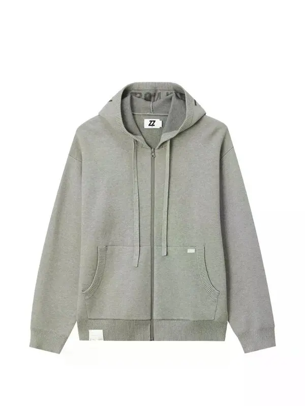 Izzue Logo-print Zip-up Hoodie