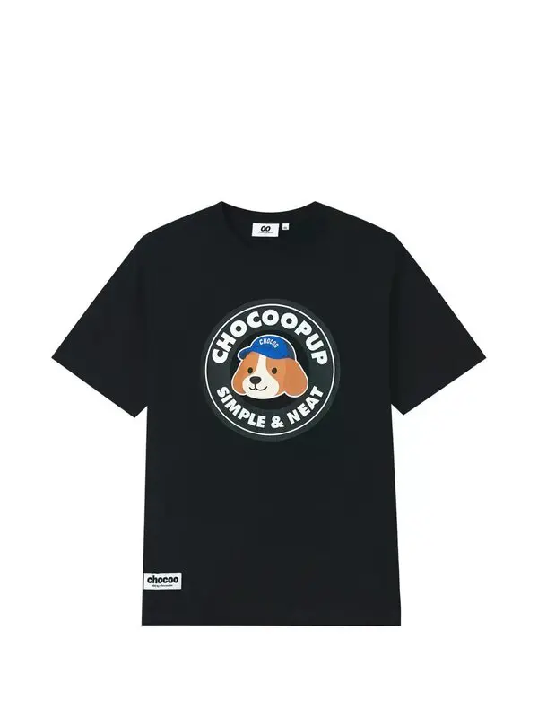 CHOCOOLATE Graphic-print Cotton T-shirt