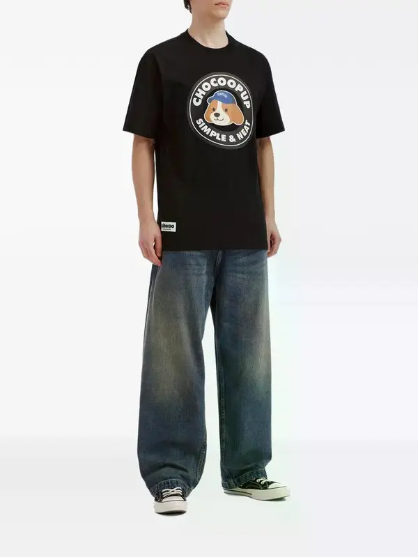 CHOCOOLATE Graphic-print Cotton T-shirt