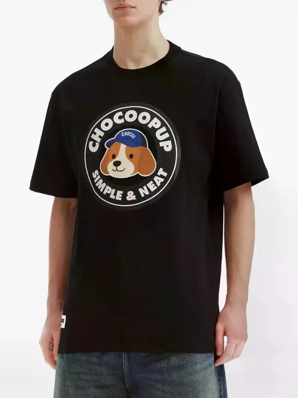 CHOCOOLATE Graphic-print Cotton T-shirt