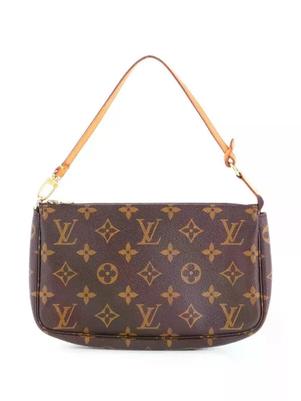 LOUIS VUITTON Pochette Accessoires Monogram Canvas Clutch Bag