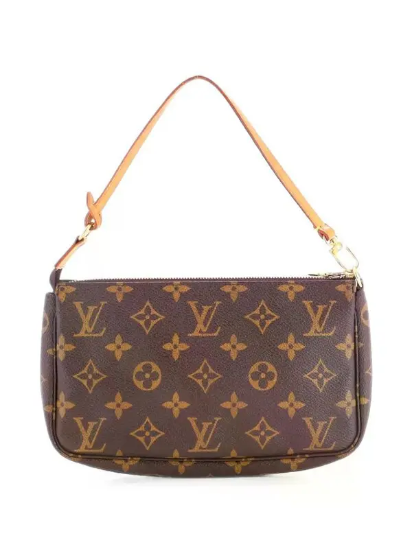 LOUIS VUITTON Pochette Accessoires Monogram Canvas Clutch Bag