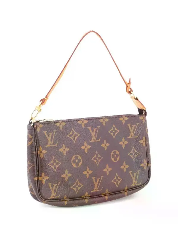 LOUIS VUITTON Monogram Canvas Pochette Accessories Clutch Bag